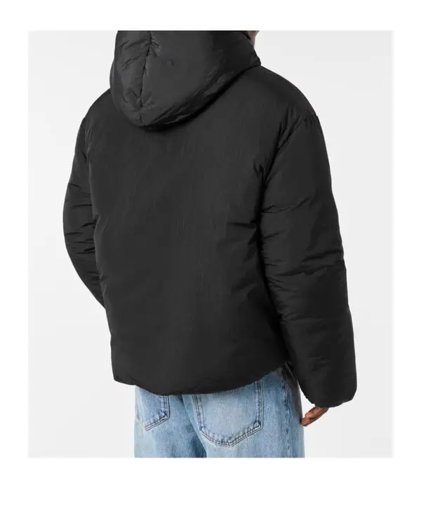 Jacquemus Long-sleeved Hooded Cotton Jacket - Black