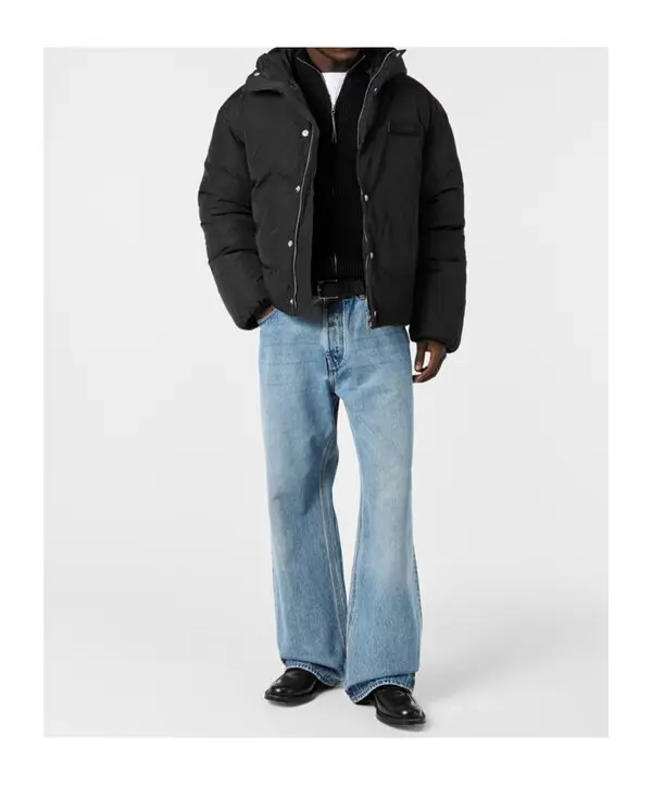 Jacquemus Long-sleeved Hooded Cotton Jacket - Black