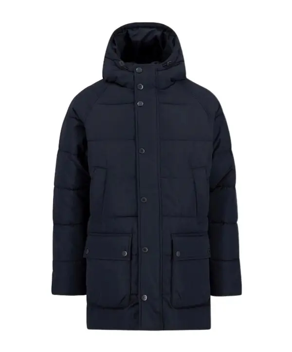 Barbour Bedale Quilted Puffer Jacket With Hood