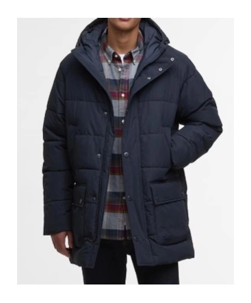 Barbour Bedale Quilted Puffer Jacket With Hood