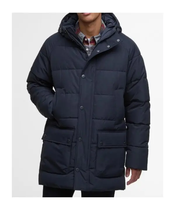 Barbour Bedale Quilted Puffer Jacket With Hood