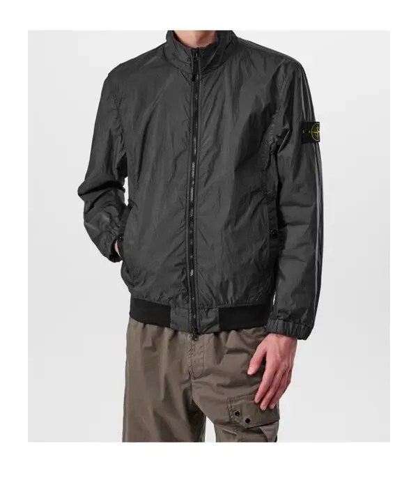 Stone Island Crinkle Reps Bomber Jacket