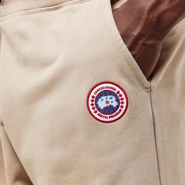 Canada Goose Plain Cotton Jogging Bottoms