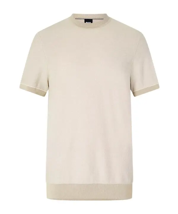 Hugo Boss Cotton Knitted Top