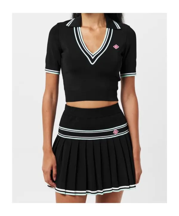 Casablanca Logo Patch T-shirt