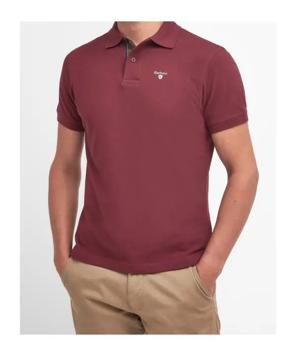 Barbour Tartan Pique Polo Shirt