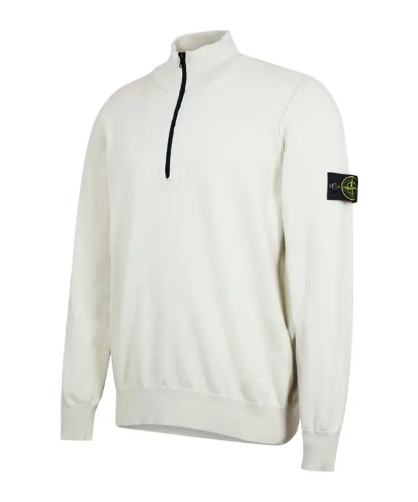 Stone Island Quarter Zip Knit Sweater