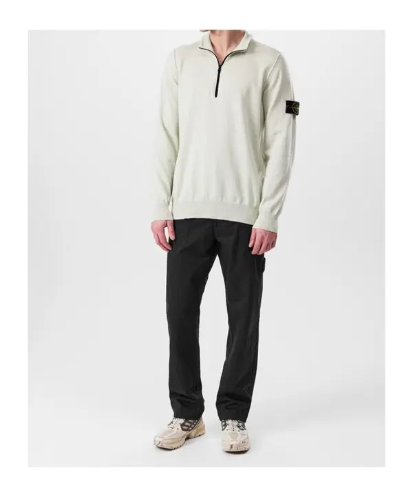 Stone Island Quarter Zip Knit Sweater