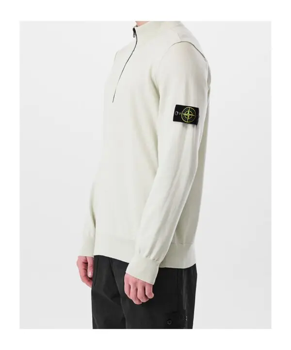 Stone Island Quarter Zip Knit Sweater