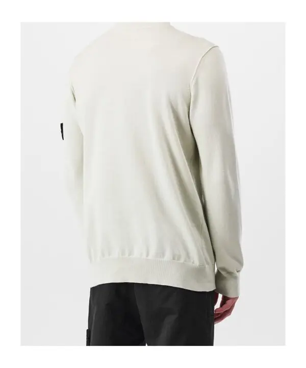 Stone Island Quarter Zip Knit Sweater