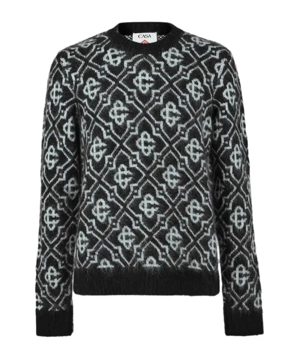 Casablanca Logo Crewneck Sweater