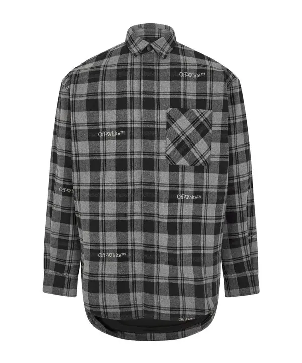 Off-White Check Overshirt Sn99