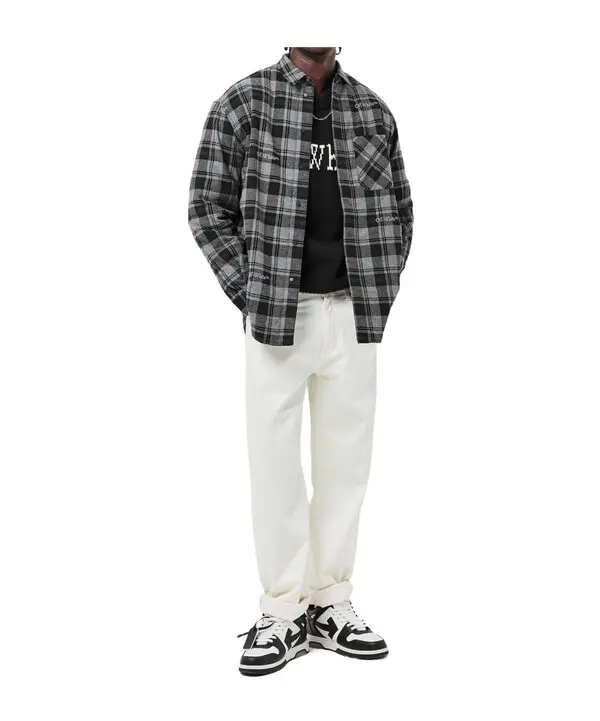 Off-White Check Overshirt Sn99