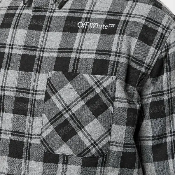 Off-White Check Overshirt Sn99