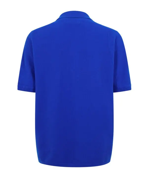 Stone Island Logo Short-sleeved Polo Shirt