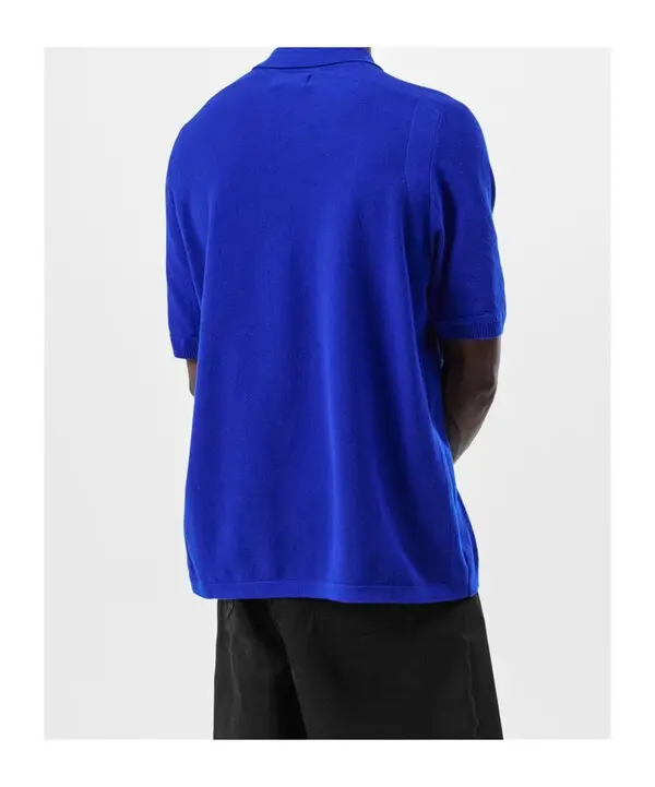 Stone Island Logo Short-sleeved Polo Shirt