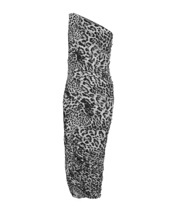 Norma Kamali One Shoulder Dress
