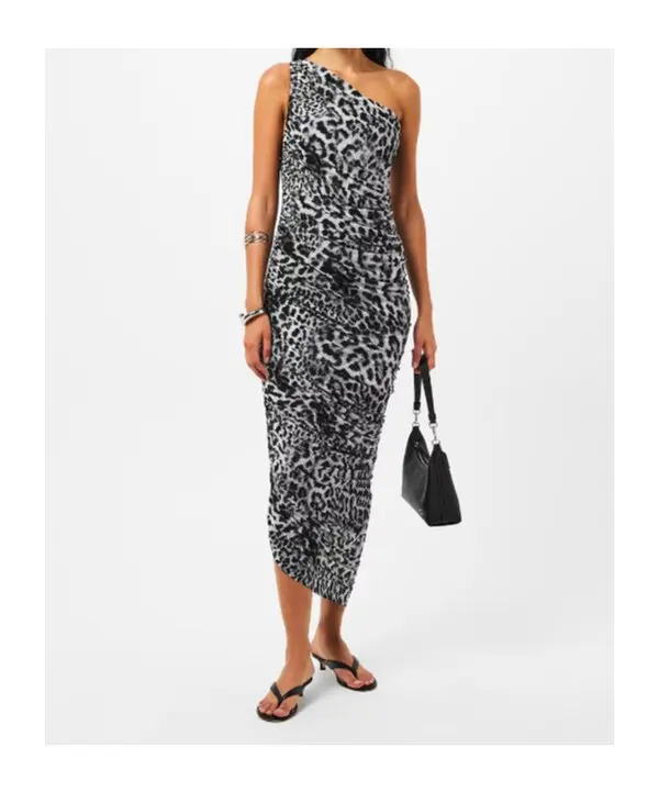 Norma Kamali One Shoulder Dress