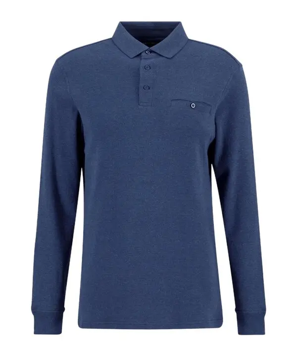Barbour Farmwell Tailored Long-sleeved Polo Shirt