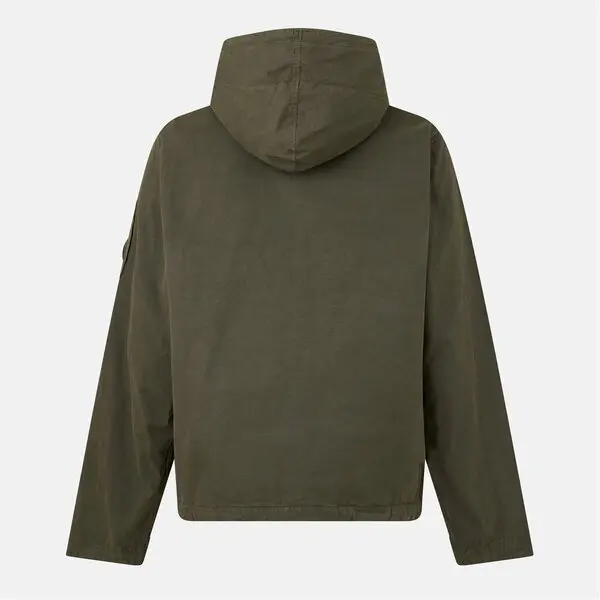 C.P. COMPANY Garment Dyed Hooded Jacket
