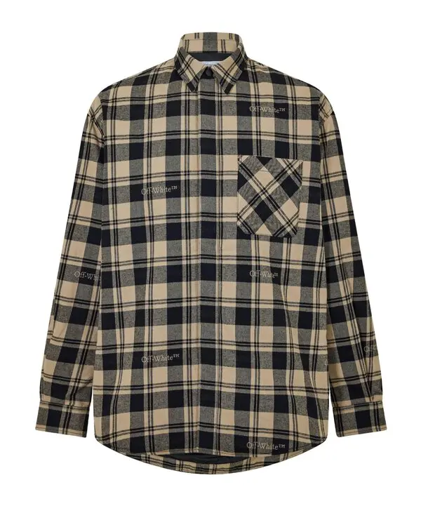 Off-White Check Overshirt Sn99