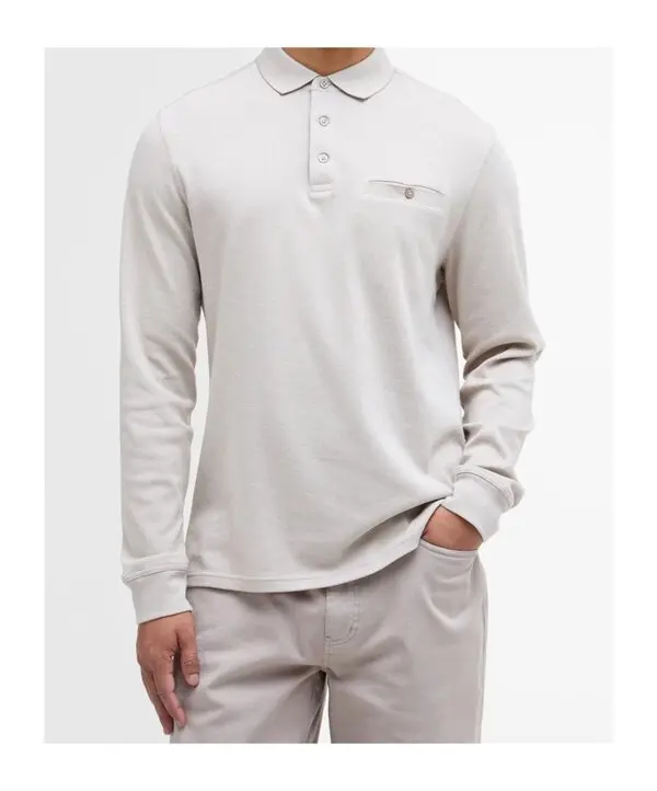 Barbour Farmwell Tailored Long-sleeved Polo Shirt
