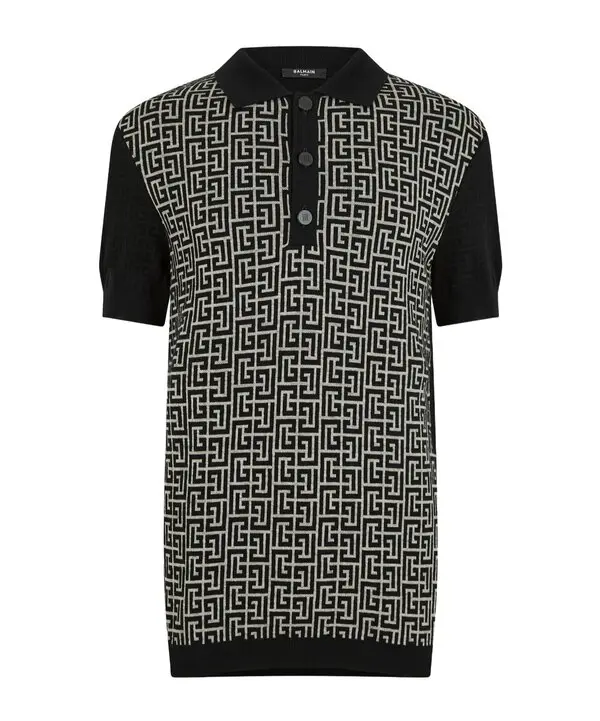 Balmain Short-sleeved Polo Shirt
