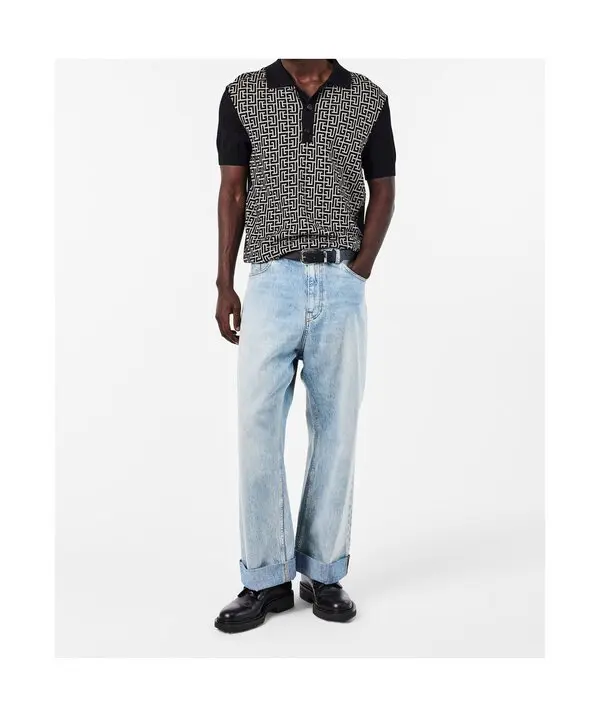 Balmain Short-sleeved Polo Shirt
