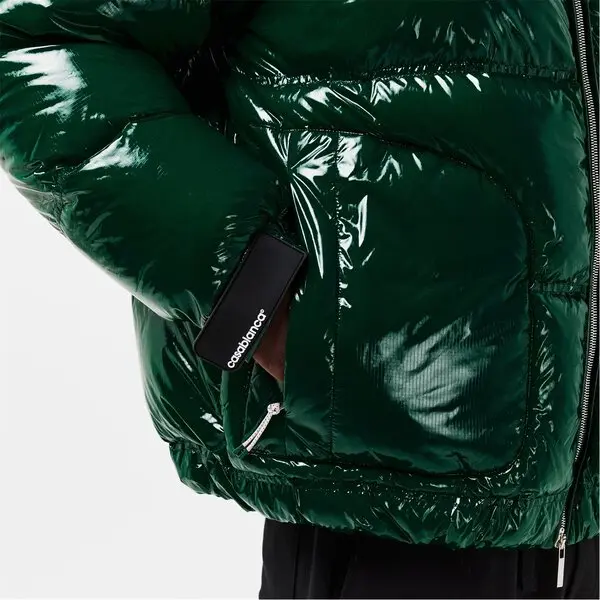 Casablanca Printed Hooded Down Jacket