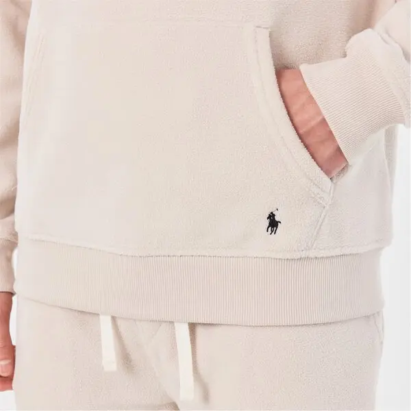 Polo Ralph Lauren Logo Hoodie - Nude