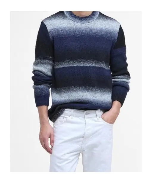 Barbour Striped Crew Neck Sweater