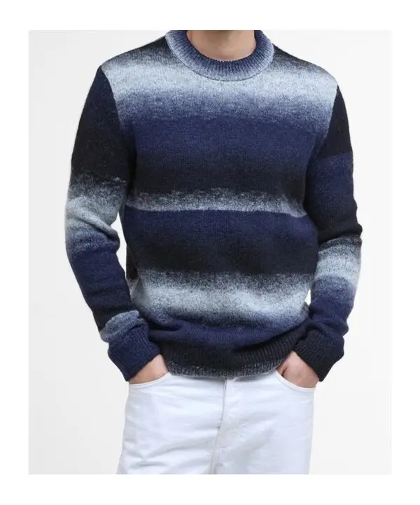 Barbour Striped Crew Neck Sweater