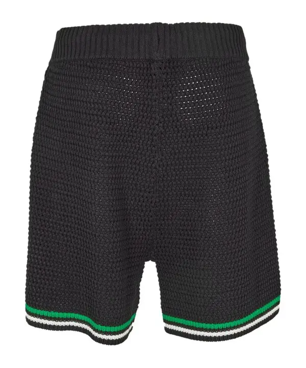 Casablanca Logo Crochet Shorts