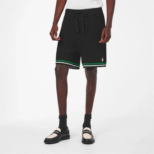 Casablanca Logo Crochet Shorts