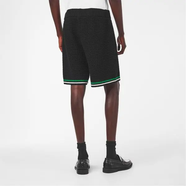 Casablanca Logo Crochet Shorts