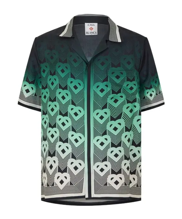 Casablanca Printed Short-sleeved Shirt