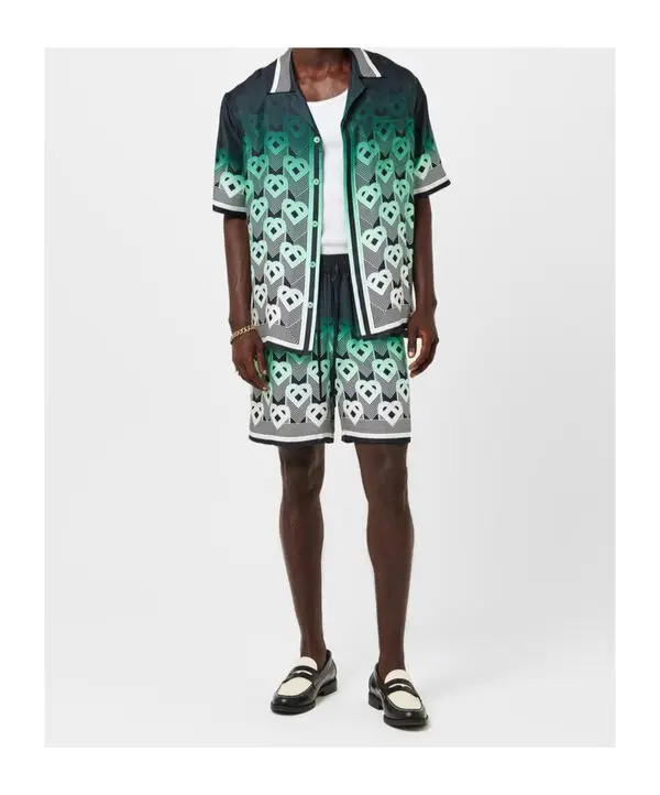 Casablanca Printed Short-sleeved Shirt