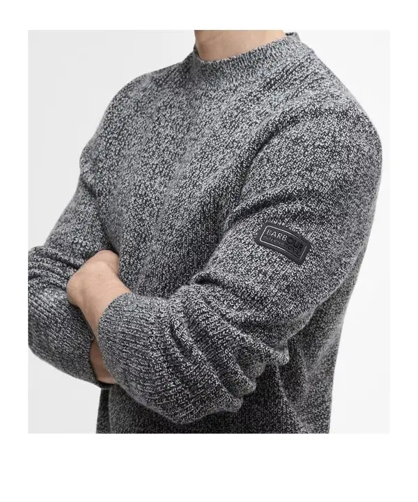 Barbour Crew Neck Sweater With Branding