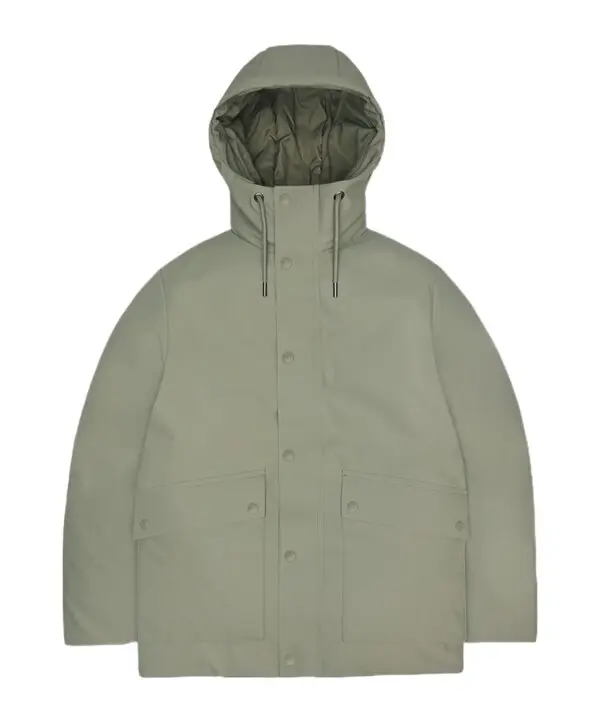 Rains Long-sleeved Snap-button Casual Jacket