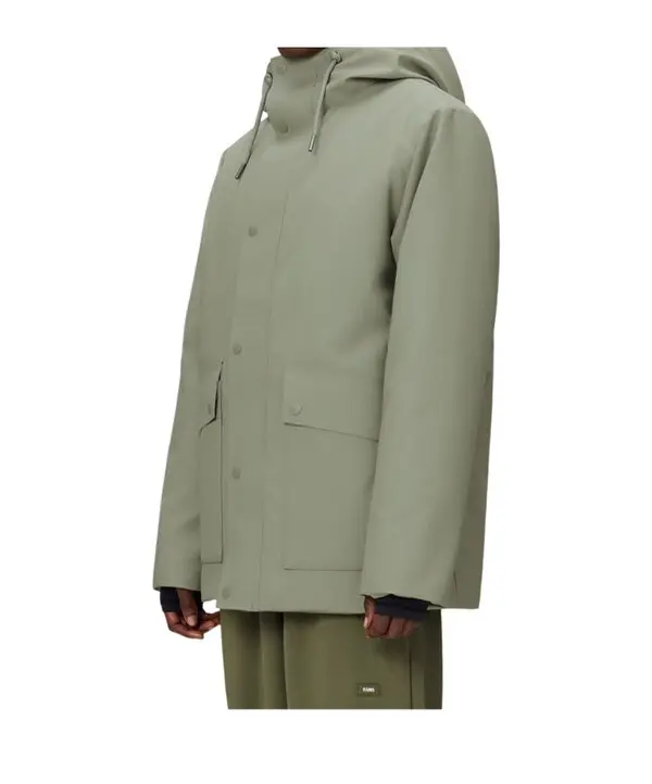 Rains Long-sleeved Snap-button Casual Jacket