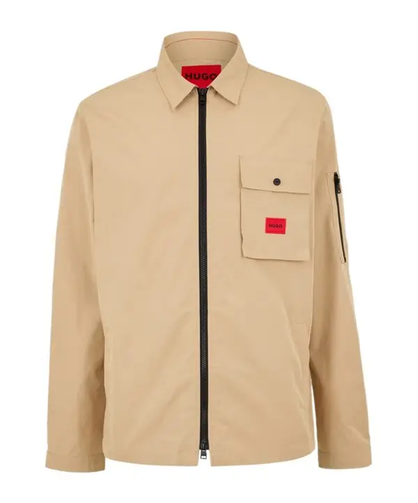 Hugo Boss Zip-through Overshirt