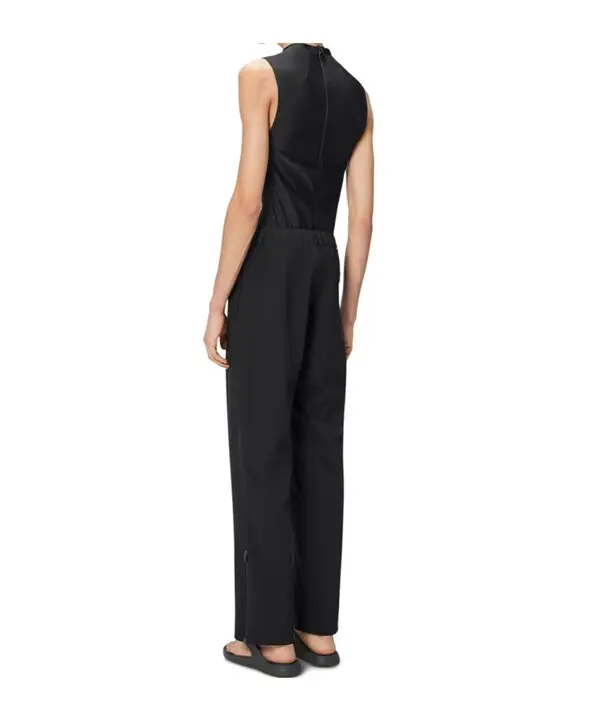 Rains Belt Loop Casual Pants With Leg Zippers
