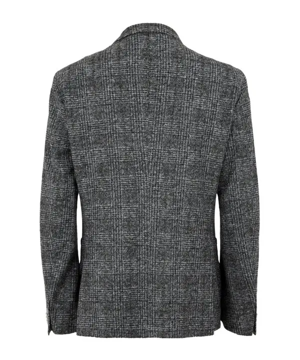 Hugo Boss Heather Grey Check Blazer