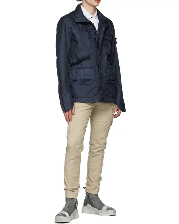 Stone Island Logo Patch Polo Shirt
