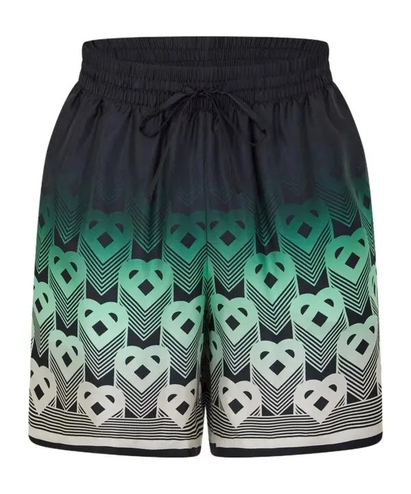Casablanca Elastic Waist Shorts