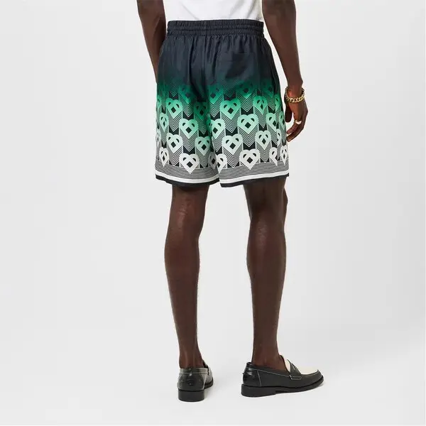 Casablanca Elastic Waist Shorts