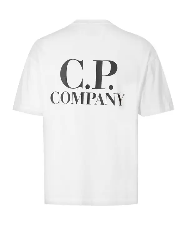 C.P. COMPANY Logo Crew Neck T-shirt