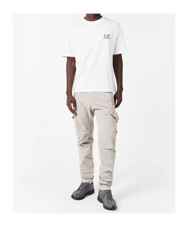 C.P. COMPANY Logo Crew Neck T-shirt