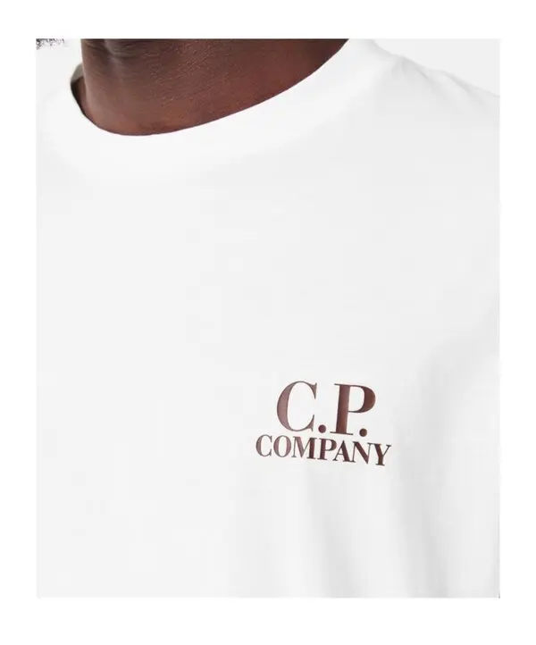 C.P. COMPANY Logo Crew Neck T-shirt