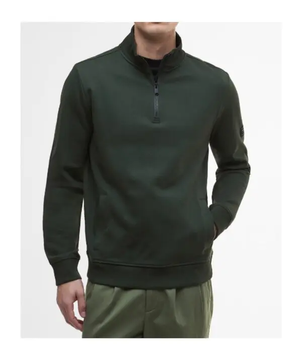 Barbour Ilford Interlock Half-zip Sweatshirt